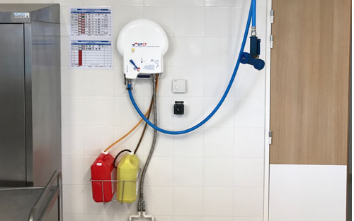 Contrôle suivi des centrales d'hygiène